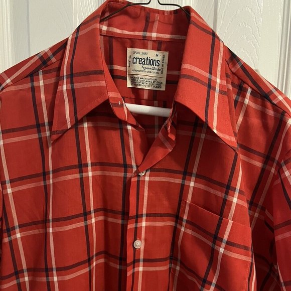Creation by Jason Clarke | Shirts | Vintage Mens Button Down Shirt Med By Creation By Jason ...